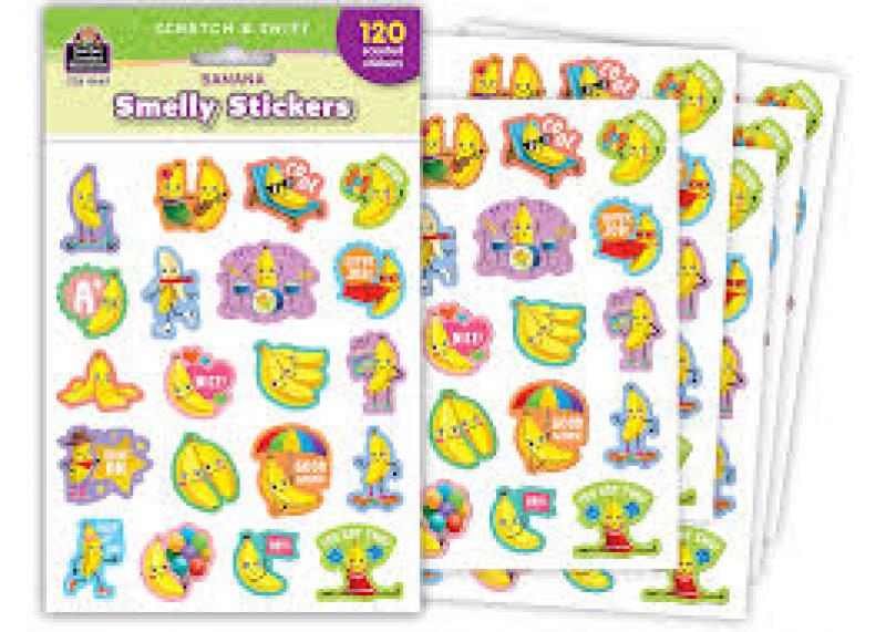 SMELLY STICKERS: BANANA – Launching Success