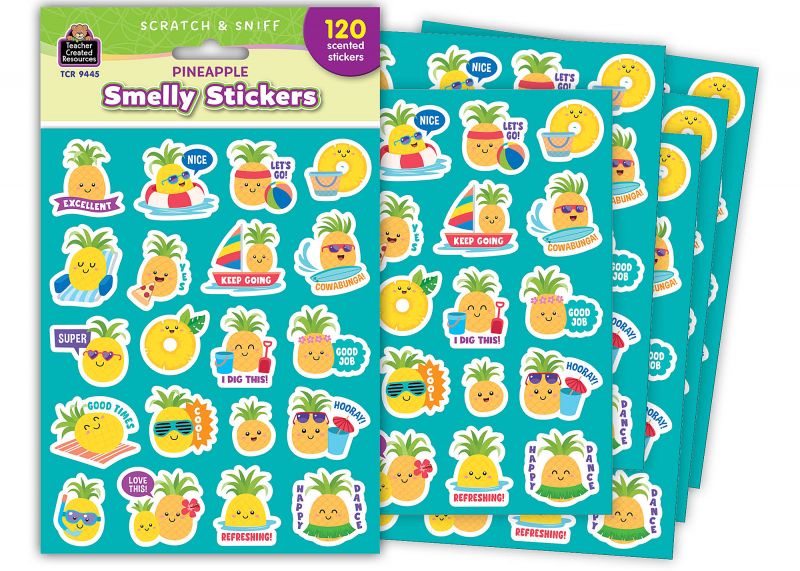 SMELLY STICKERS: PINEAPPLE – Launching Success