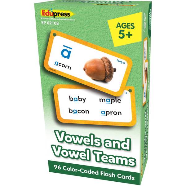 FLASH CARDS: VOWELS AND VOWEL TEAMS DELUXE SET – Launching Success
